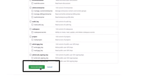Github Personal Access Token Create Guide